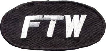 "FTW" Biker Patch – sofaricollections